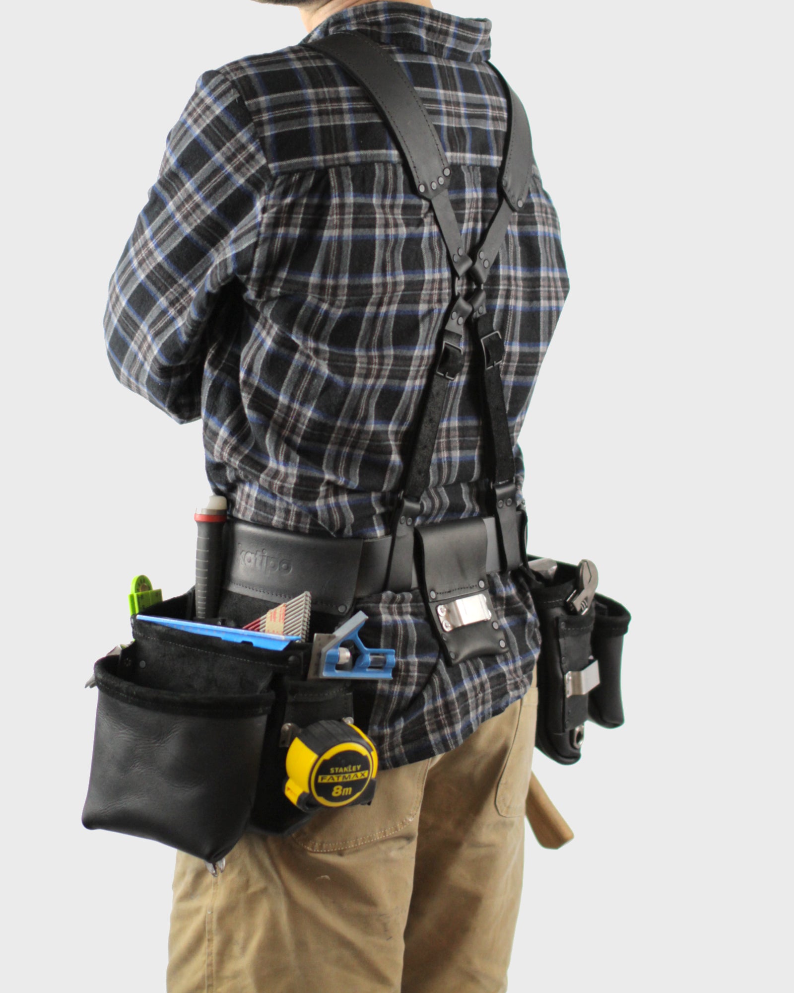 2-Pocket Fastener Pouch - Tool Belt Attachment | Katipo NZ