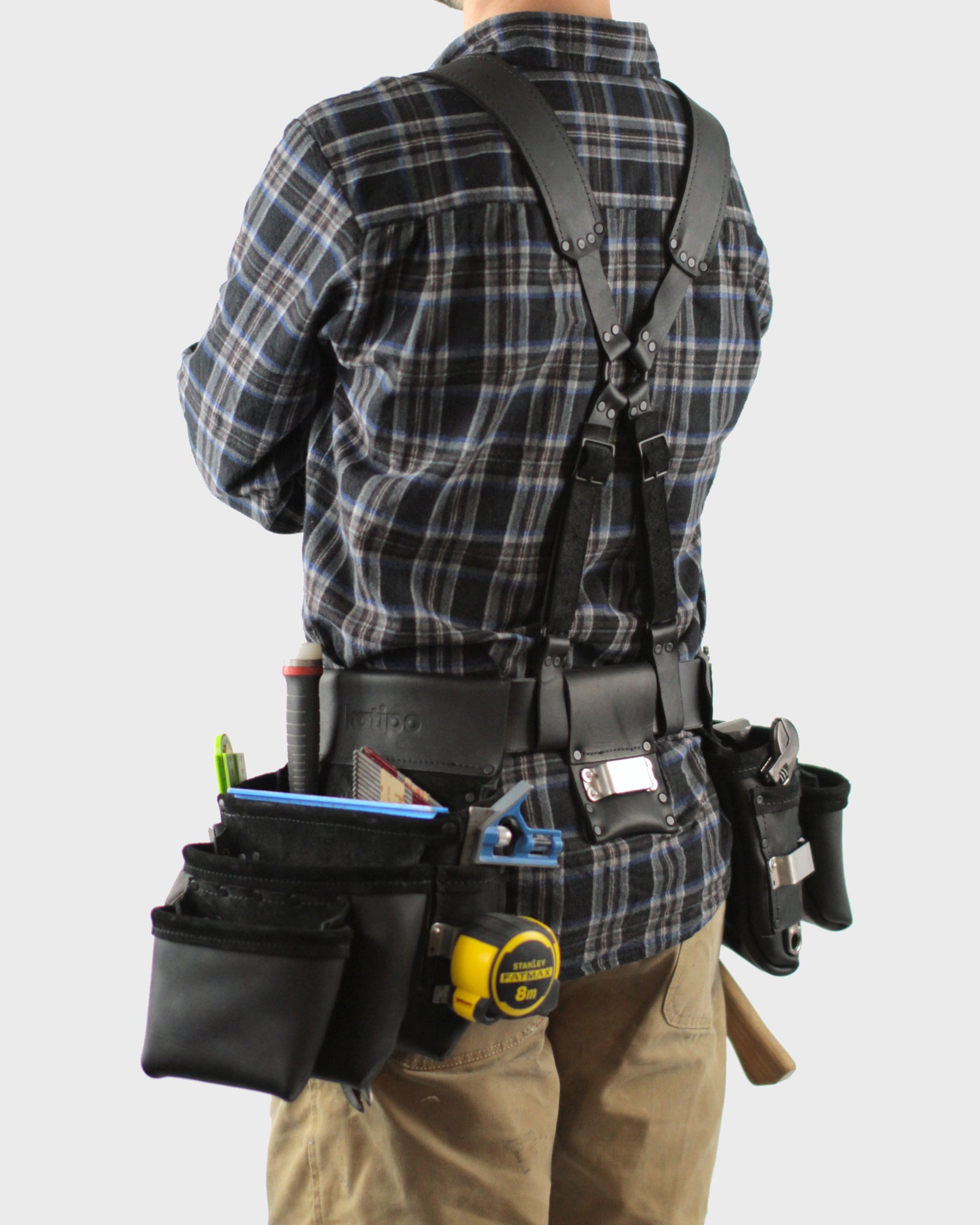 3-Pocket Fastener Pouch - Katipo Tool Belts